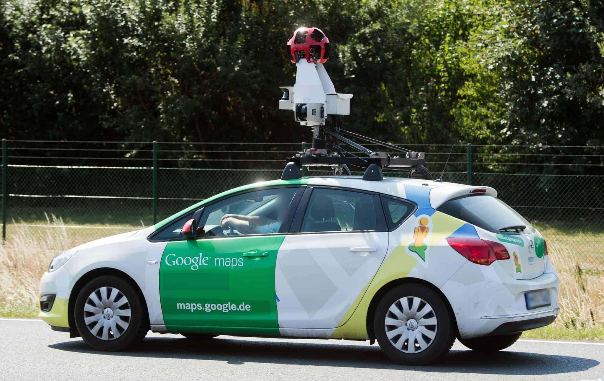 Google Street View Kameraautos in Deutschland unterwegs