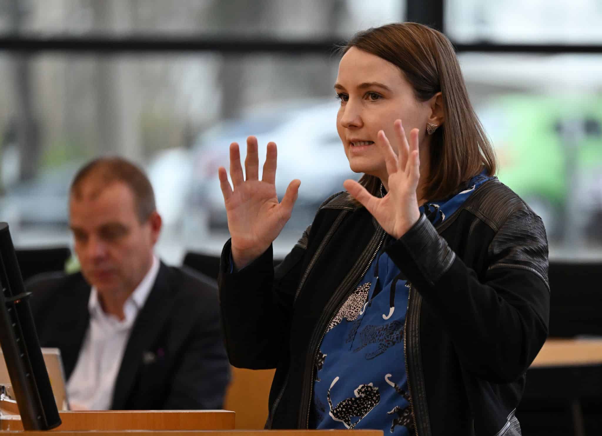 Katharina Schenk gibt Posten als Staatssekretärin auf