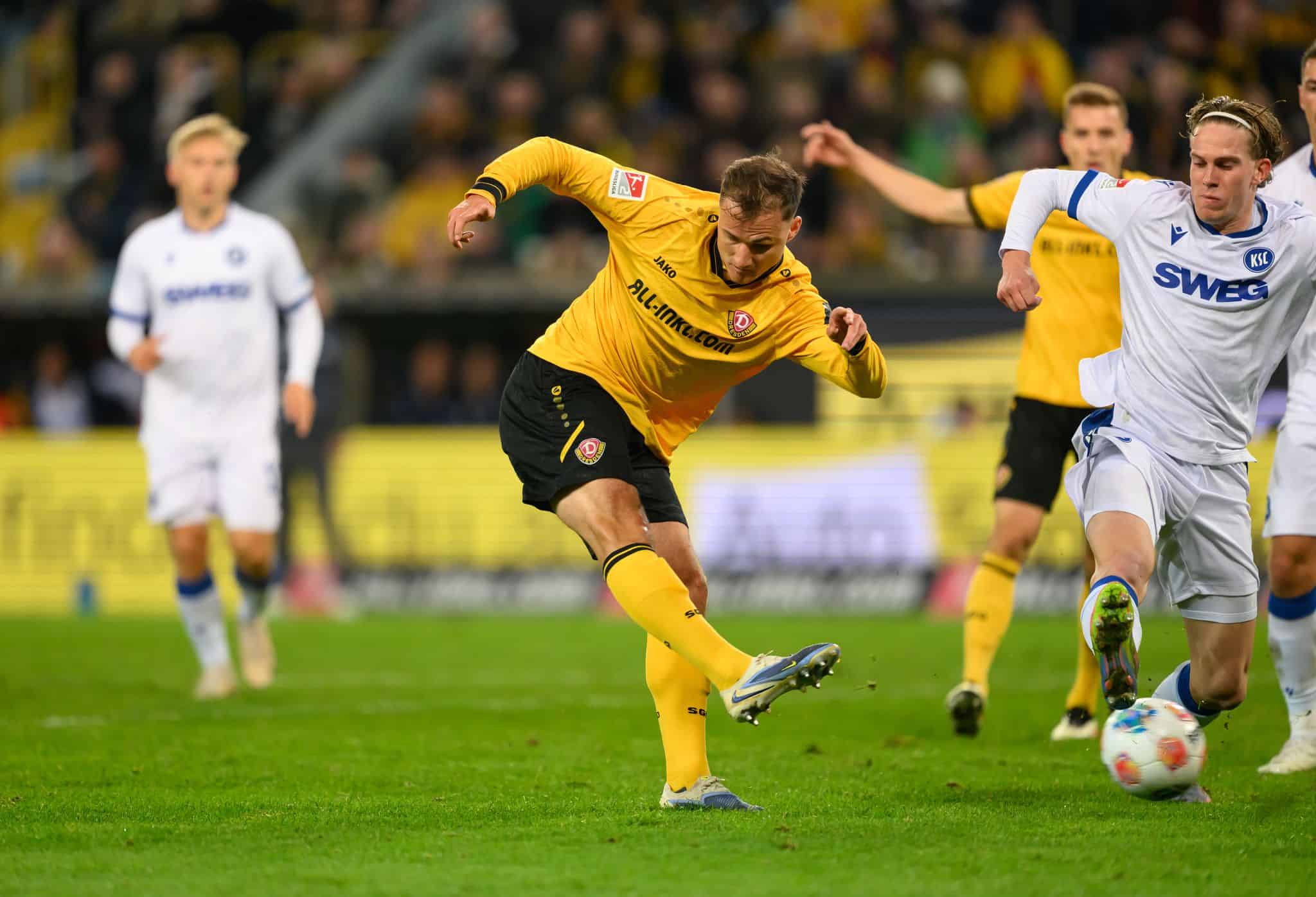 Dynamo Dresden kann trotz Führung nicht daheim gewinnen