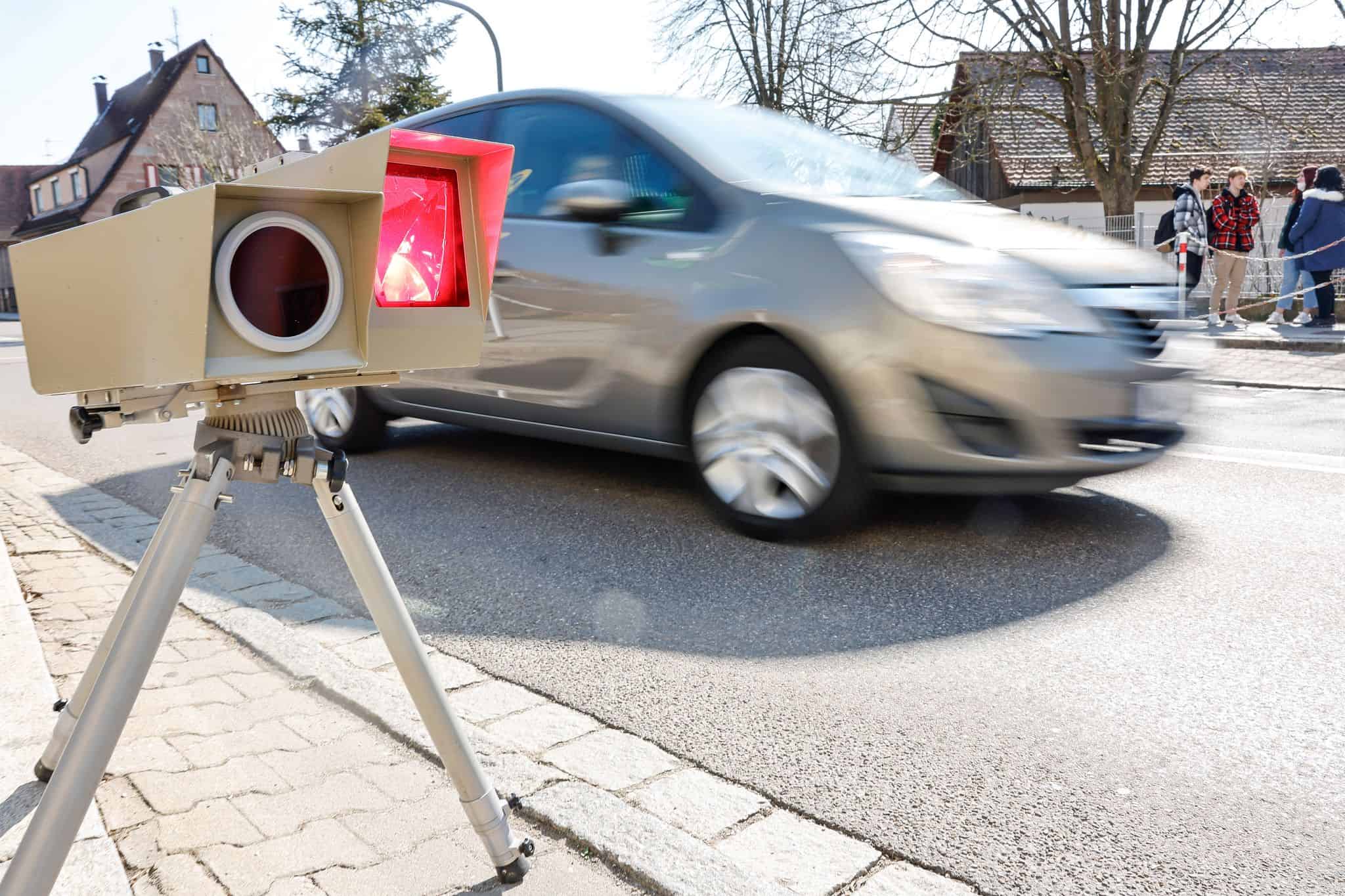 Mit 115 km/h durch die 50er-Zone in Erfurt