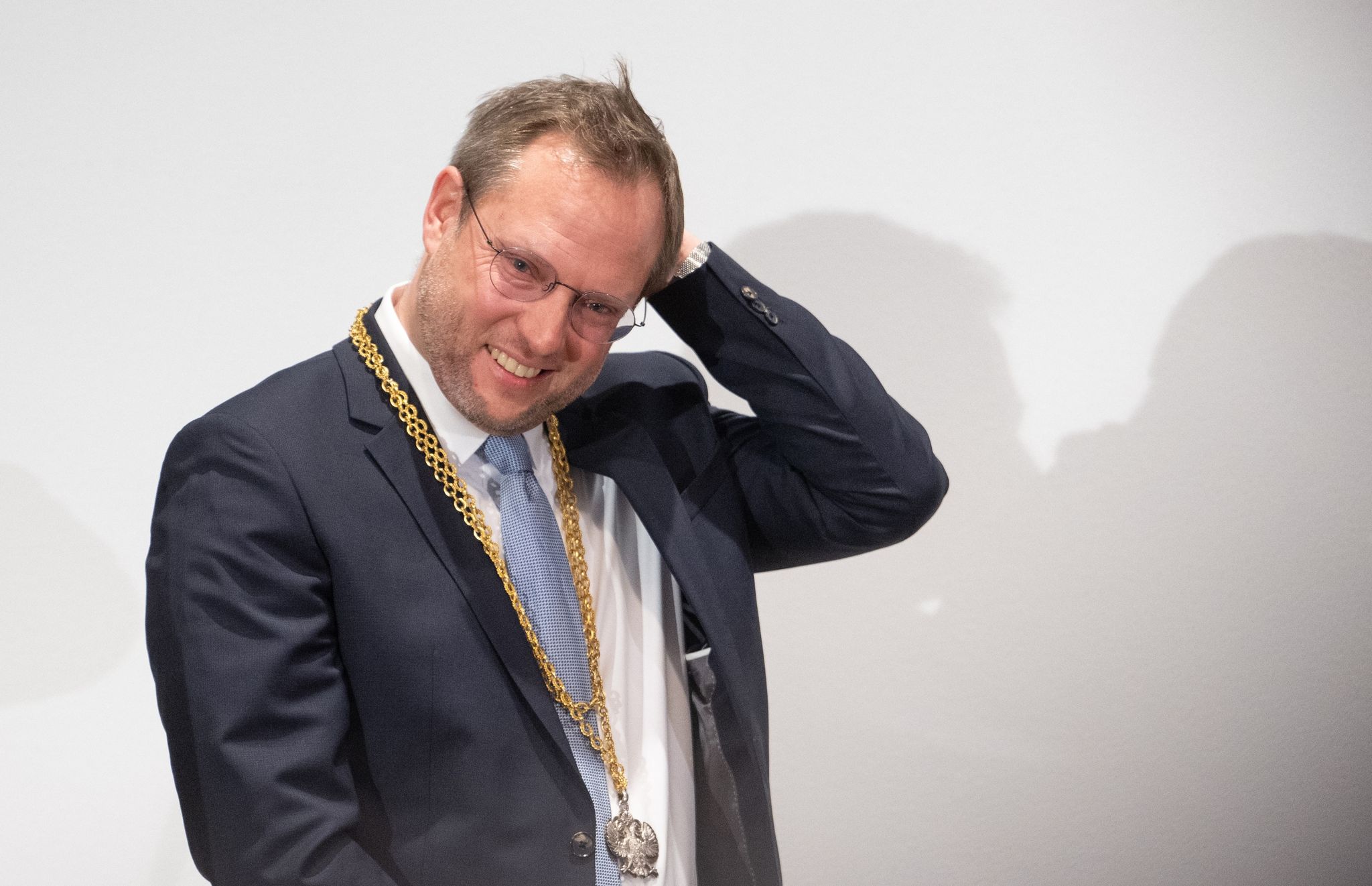 SPD-Politiker Ansbacher als Oberbürgermeister vereidigt