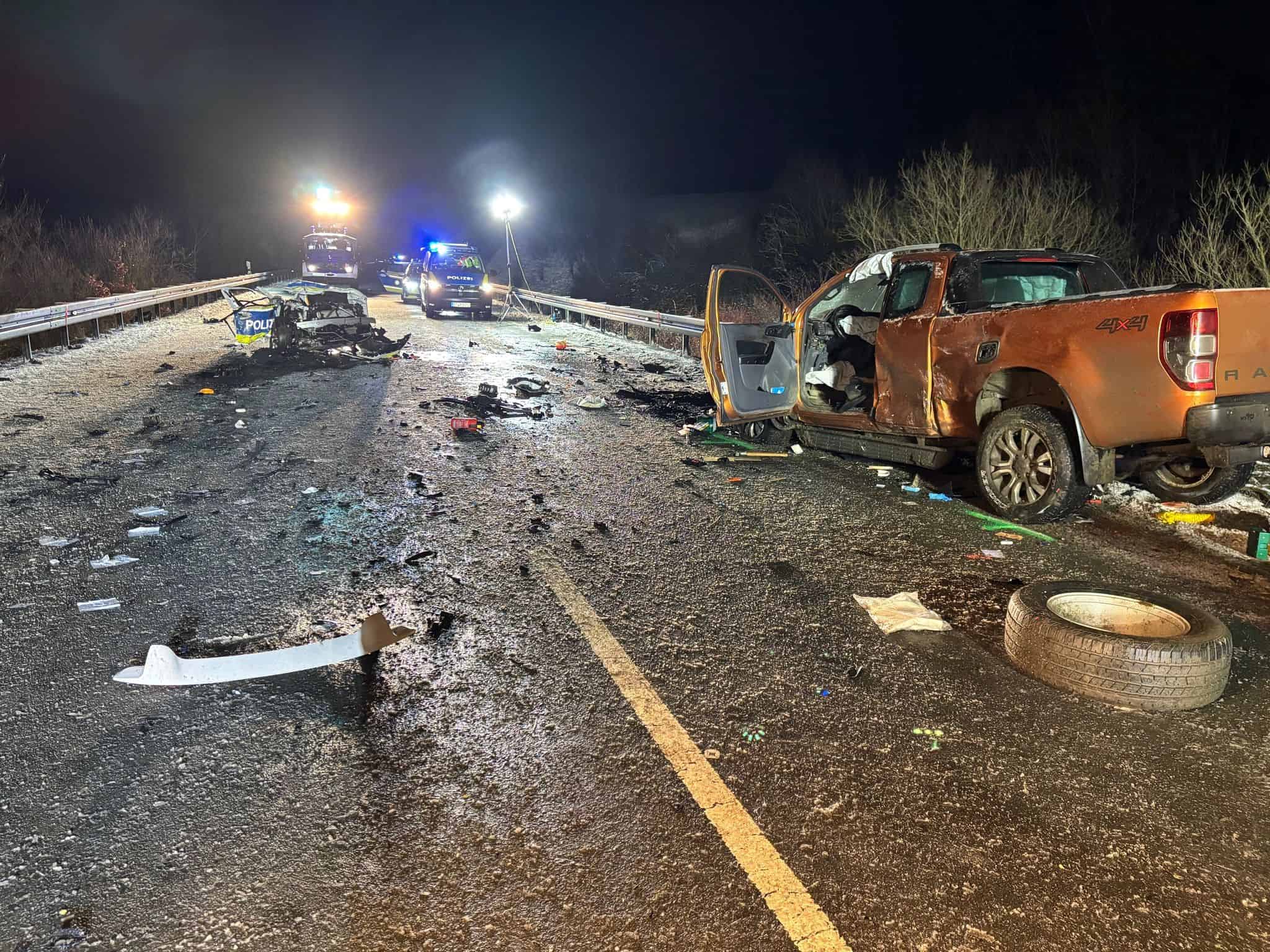 Polizist stirbt bei Unfall mit Streifenwagen