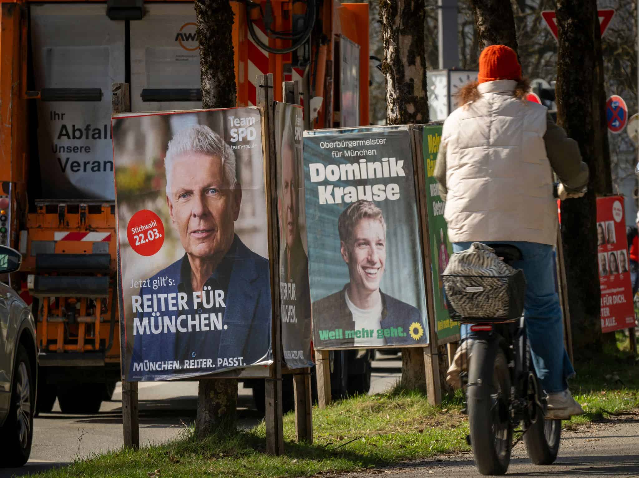 München: Reiter gegen Krause in Stichwahl