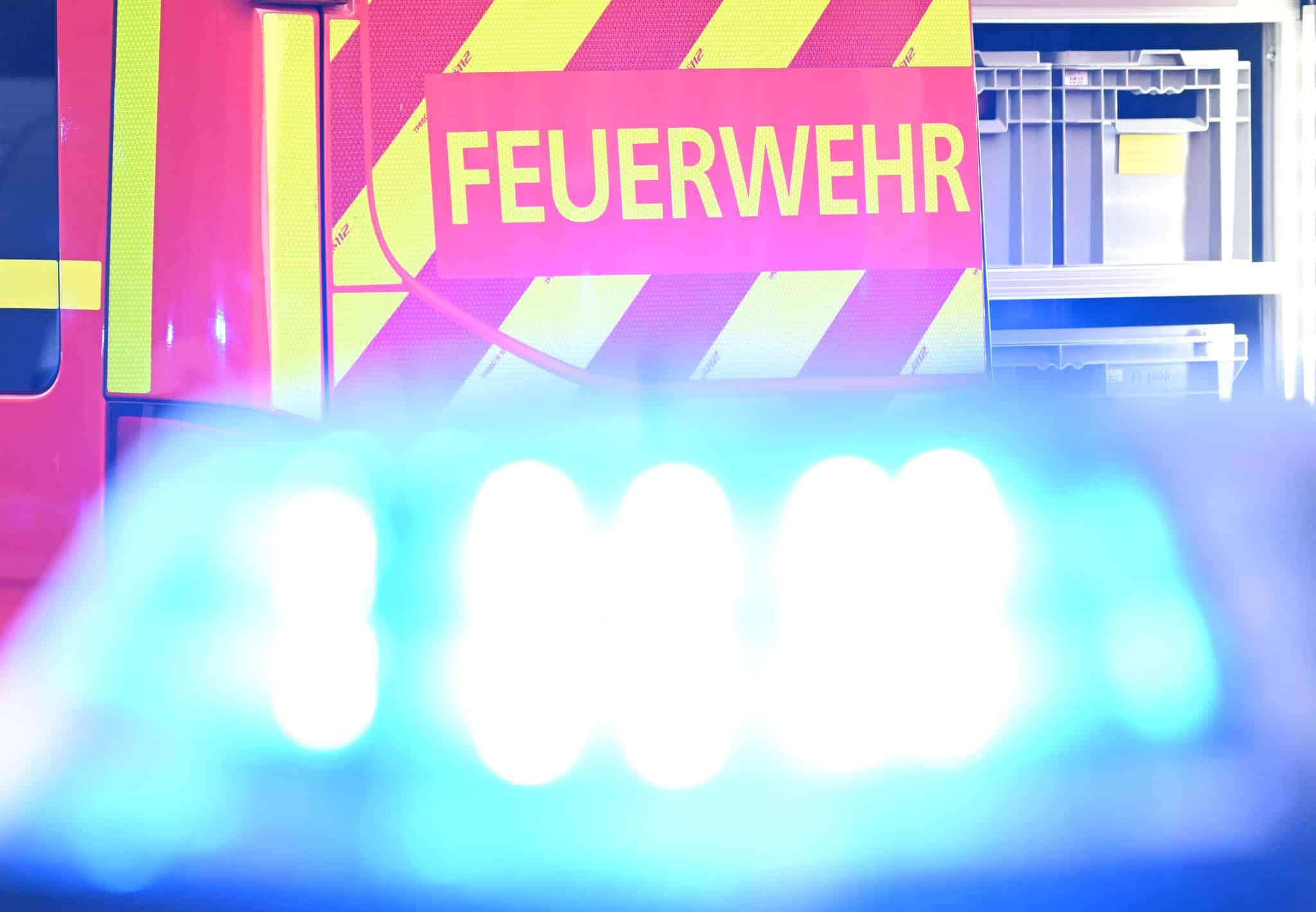 Tödlicher Unfall bei Bad Belzig - Lkw brennt