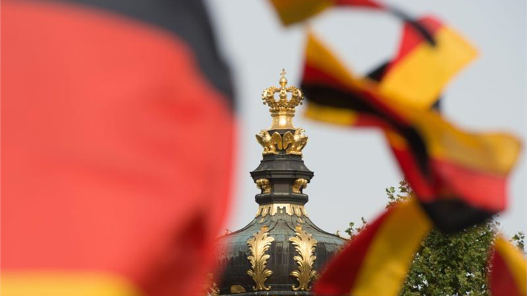 Beginn der Feierlichkeiten zum Tag der Deutschen Einheit