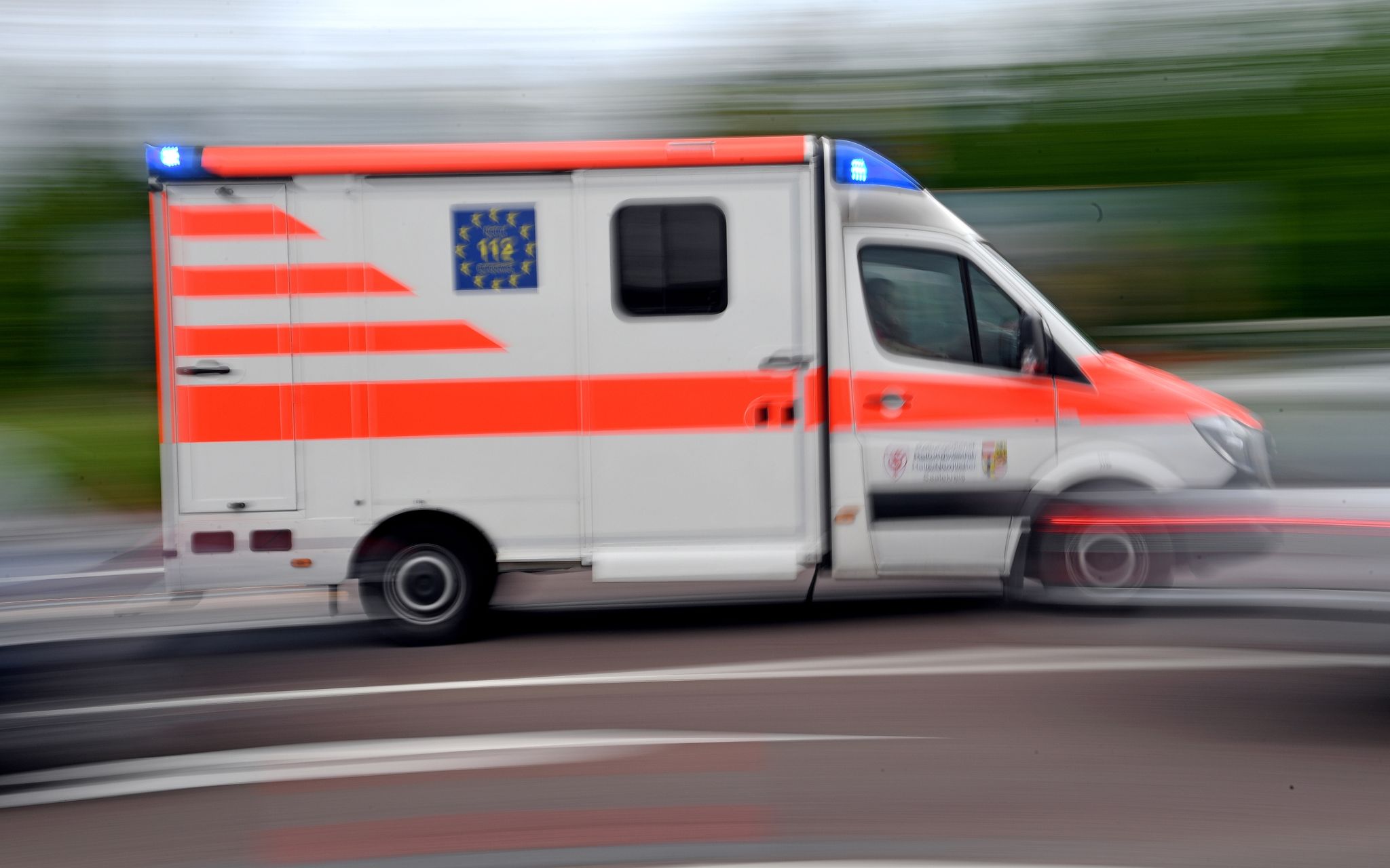 Zusammenstoß von Lkw und Auto in Reichenbach: zwei Verletzte
