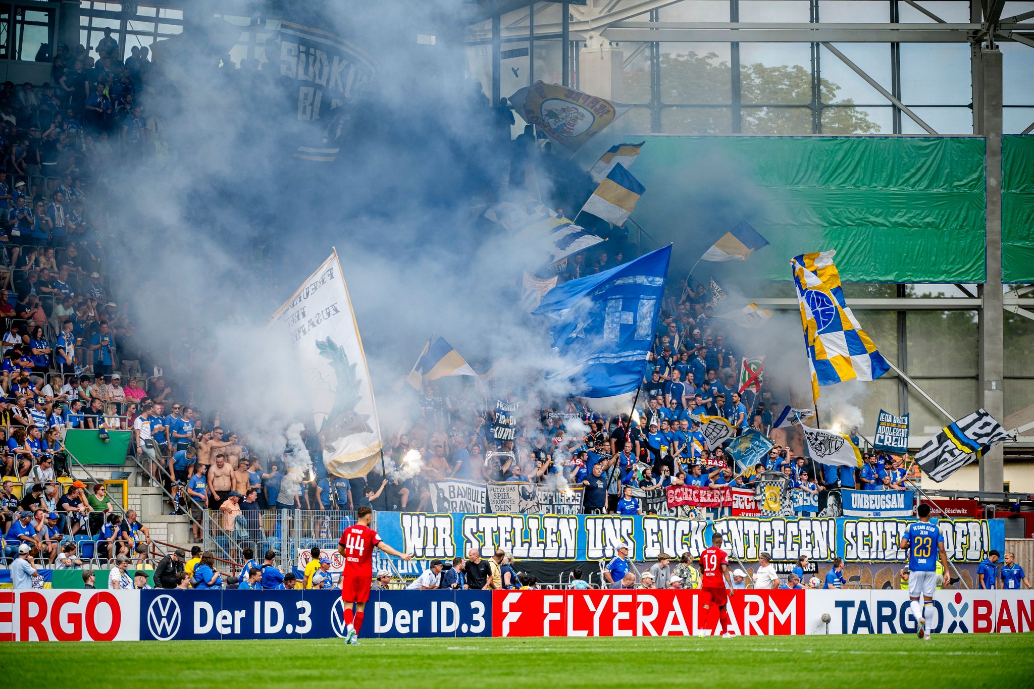Erfurt und Jena erstatten Strafanzeige nach Derby-Krawallen