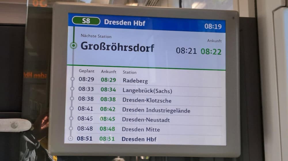 Fahrpläne beim VVO jetzt auch mit Echtzeitdaten