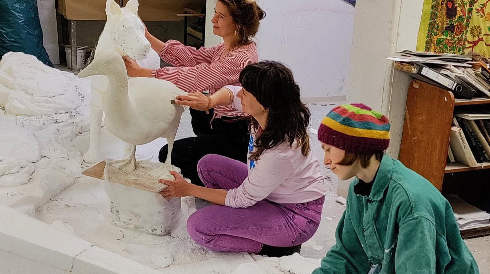 Sonderausstellung über die Geschichte der Inuit auf Schloss Moritzburg