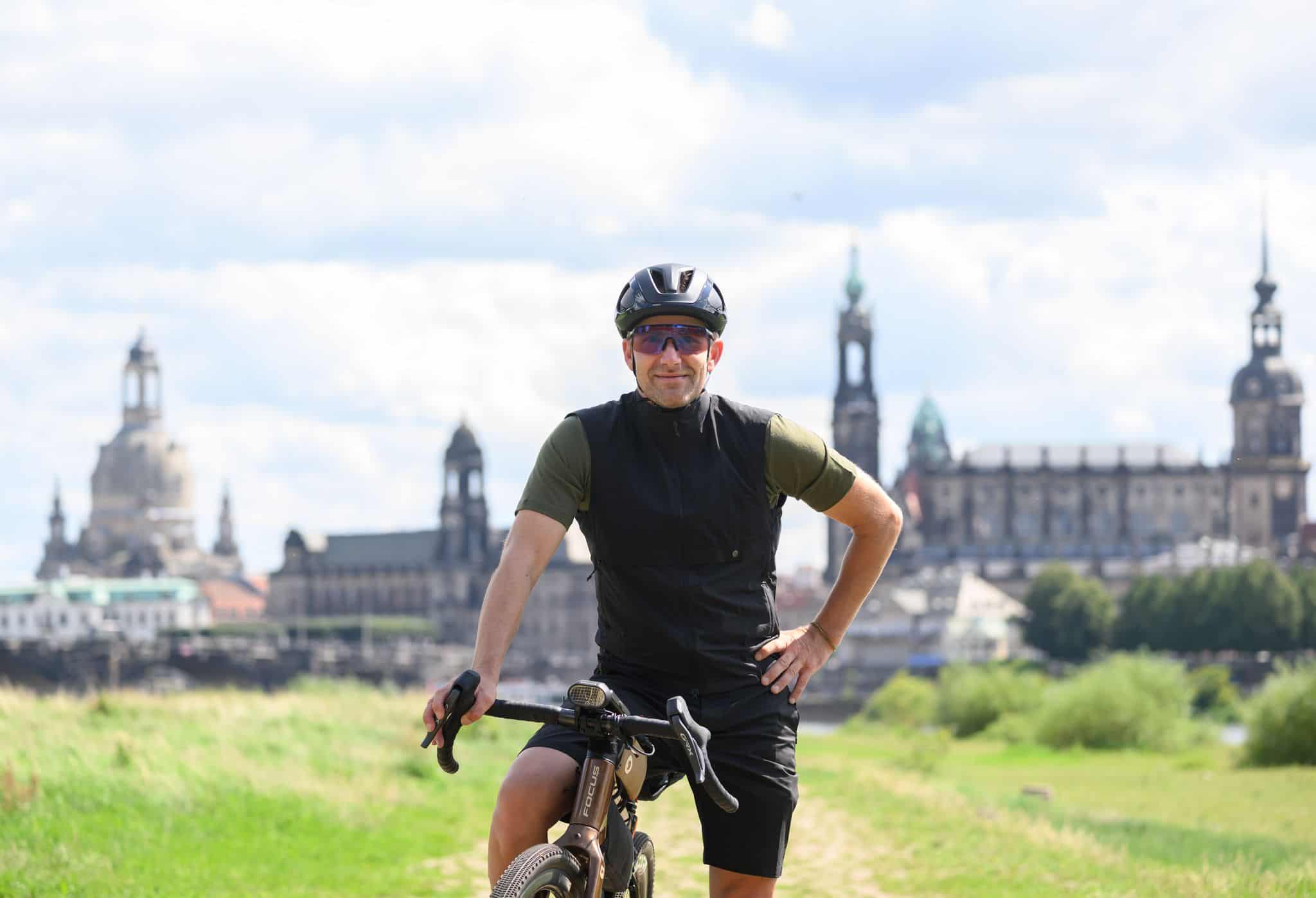 Weinberg auf Radtour quer durch Europa - Start im Norden